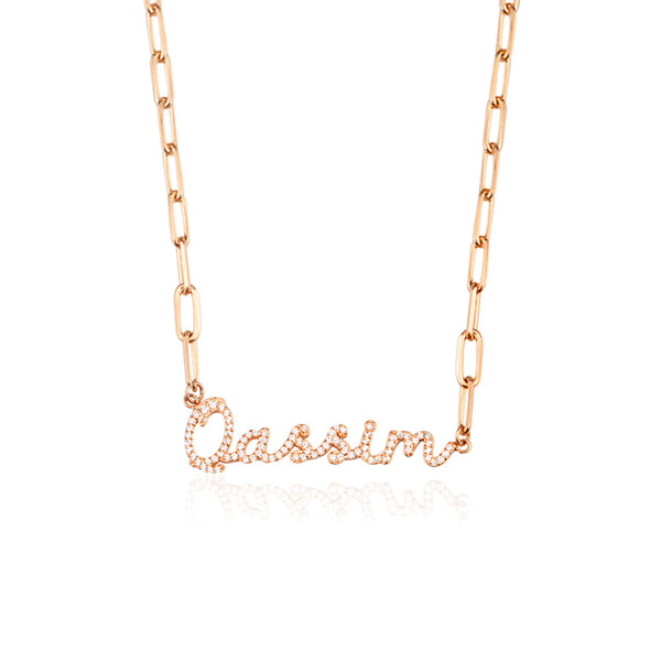 Swarovski name necklace store